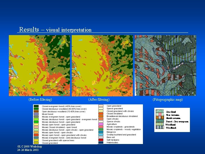 Land cover map of southern hemisphere Africa using