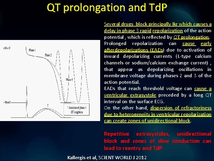 QT prolongation and Td P after ciprofloxacin and