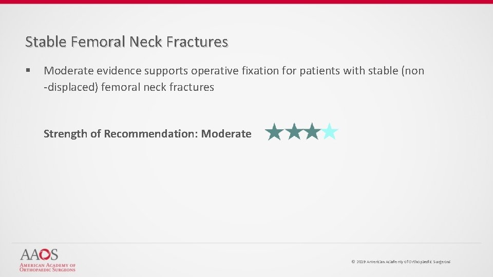 Management of Hip Fractures in the Elderly EvidenceBased