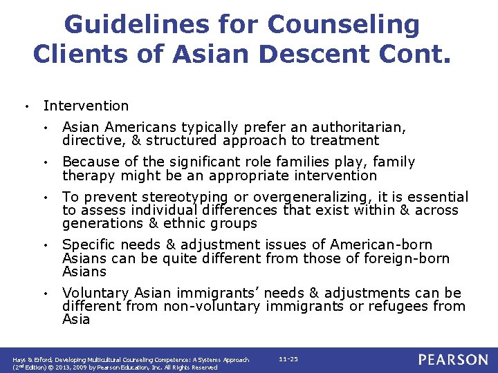 CHAPTER 11 Individuals and Families of Asian Descent