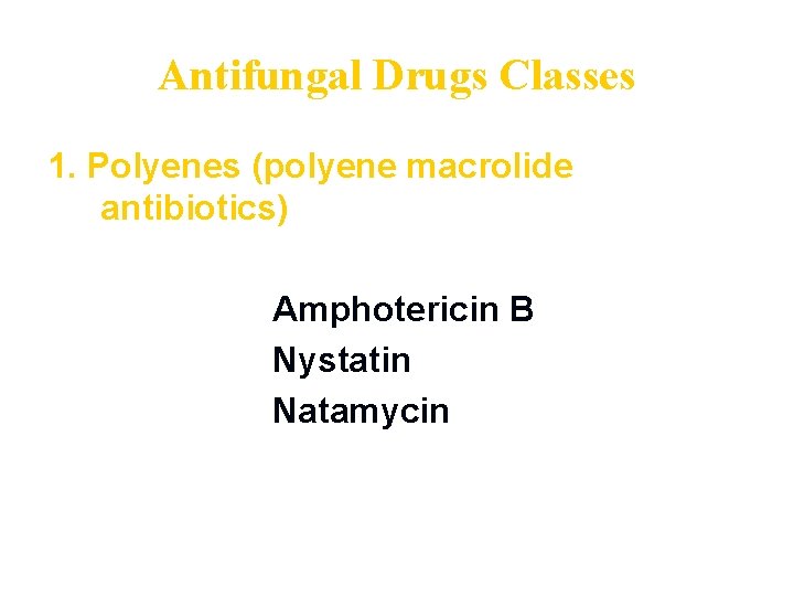 Antifungal Agents Prof Suheil Zmeili Faculty of Medicine