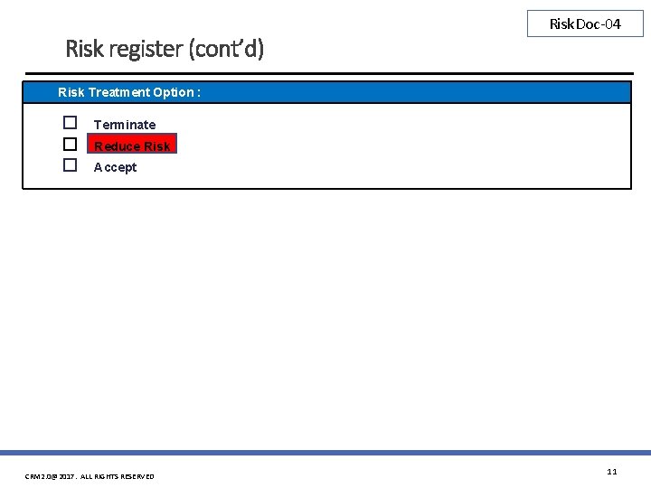 Corruption Risk Assessment RISK DOCUMENT KEMENTERIAN JANUARY 2019