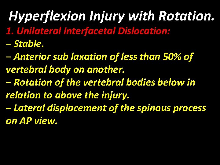 Imaging modalities for spinal trauma Radiography Conventional films