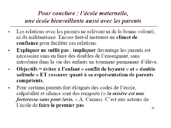 Apprendre ensemble et vivre ensemble Cycle 1 Animation