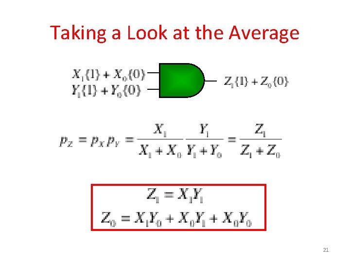 A Deterministic Approach to Stochastic Computation Devon Jenson