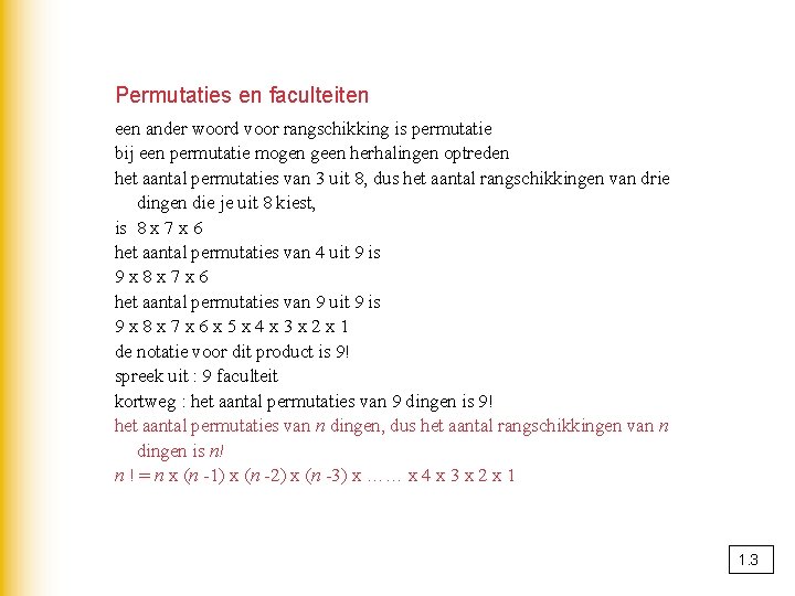 havo A Samenvatting Hoofdstuk 1 Telproblemen overzichtelijk weergeven
