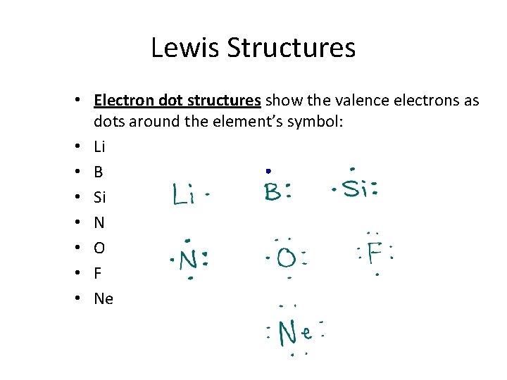 BONDING Ch 7 8 Honors Chemistry General Rule
