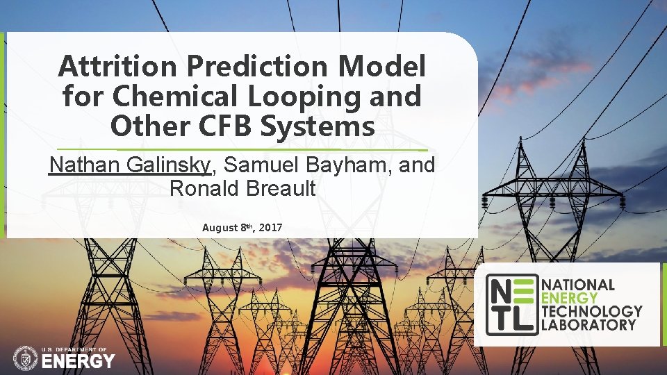 Attrition Prediction Model for Chemical Looping and Other