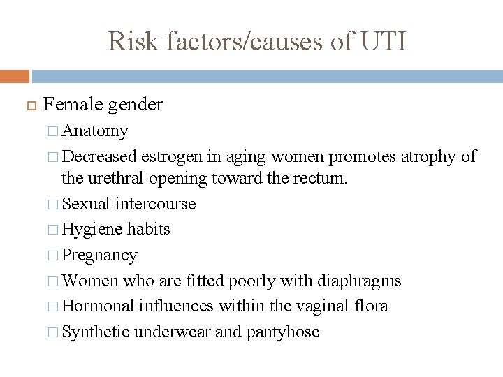 URINARY TRACT INFECTION UTI Key Points Urine is