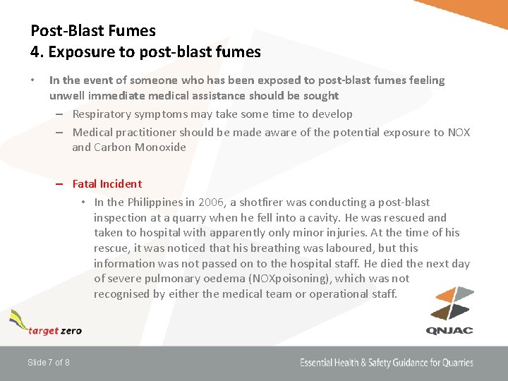 Drilling and Blasting Toolbox Talk 16 Updated Oct