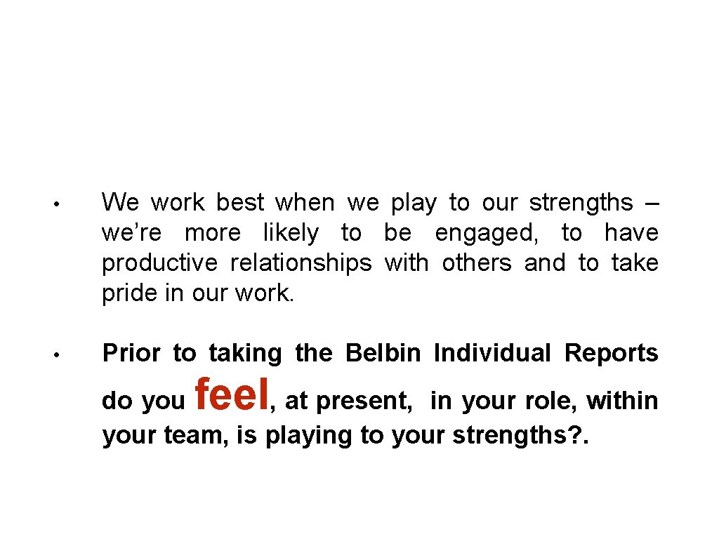 Topic 2 3 The concept of team role