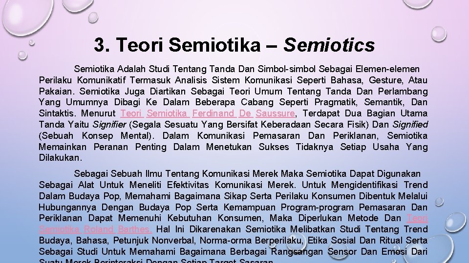 Manajemen Komunikasi Pemasaran Teori Yang Mendukung Komunikasi Pemasaran