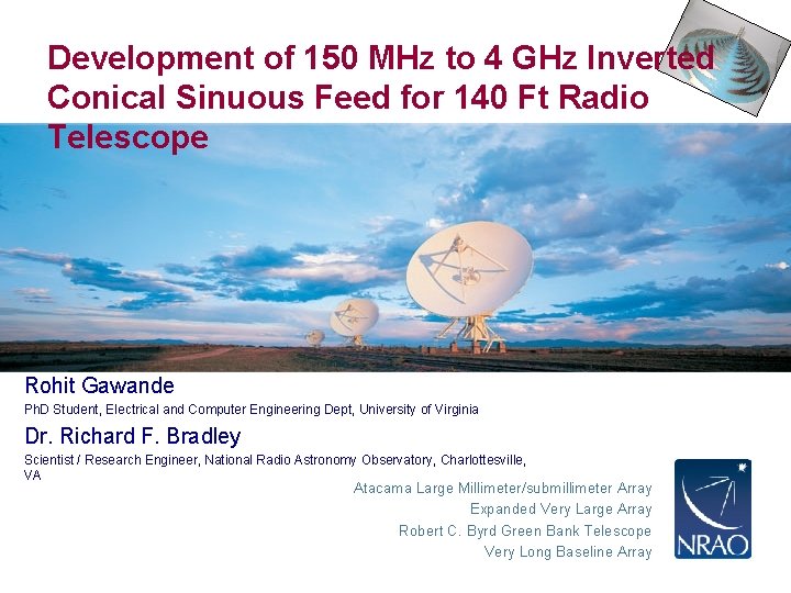 Development of 150 MHz to 4 GHz Inverted