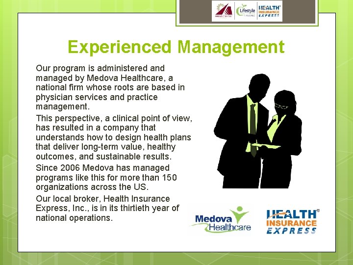 A BETTER WAY to control group health benefit