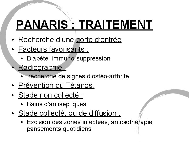 PLAIES DE LA MAIN PANARIS PHLEGMONS Dr Alexandre