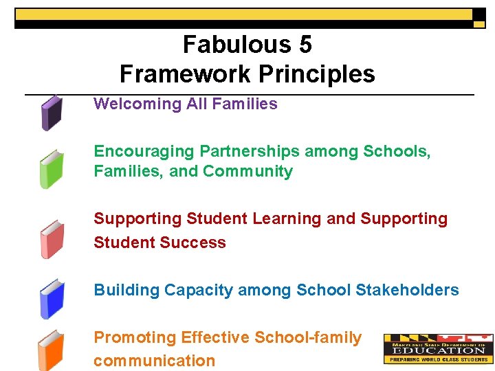 Marylands Pre K12 Family Engagement Framework A Shared