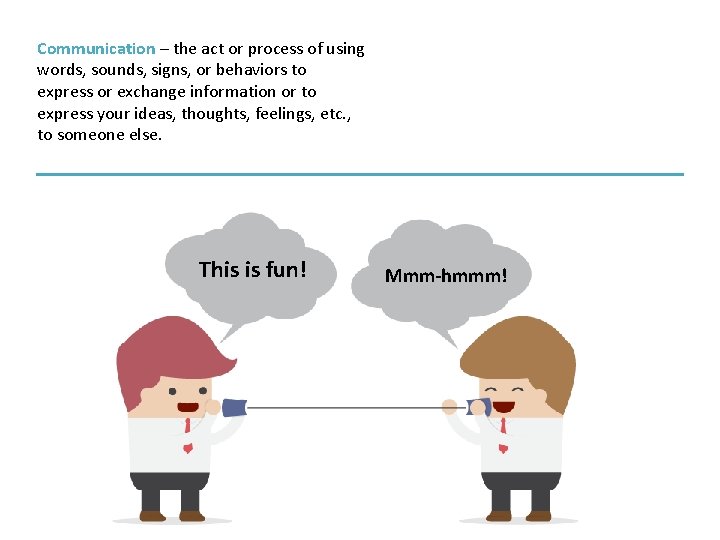 Lesson 1 Communication Defined Objectives Define Fields of