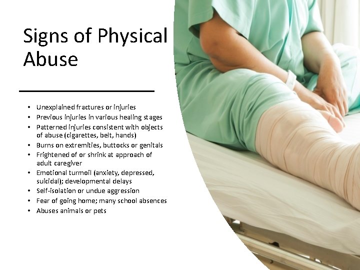 CHILD ABUSE REPORTING Department of Childrens Services State