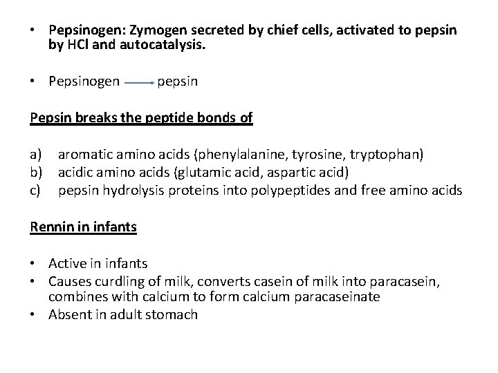 Digestion Absorption of Proteins Lecture by Dr Samia