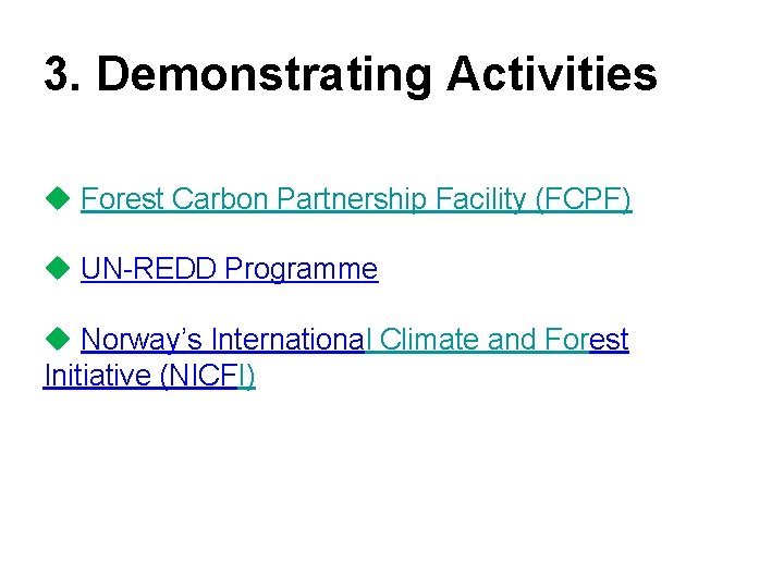 REDD PLUS What is that 1 REDD PLUS