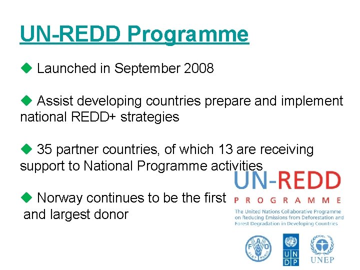 REDD PLUS What is that 1 REDD PLUS