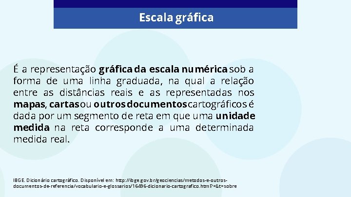Representaes cartogrficas e escala EF 6 Ano Geografia