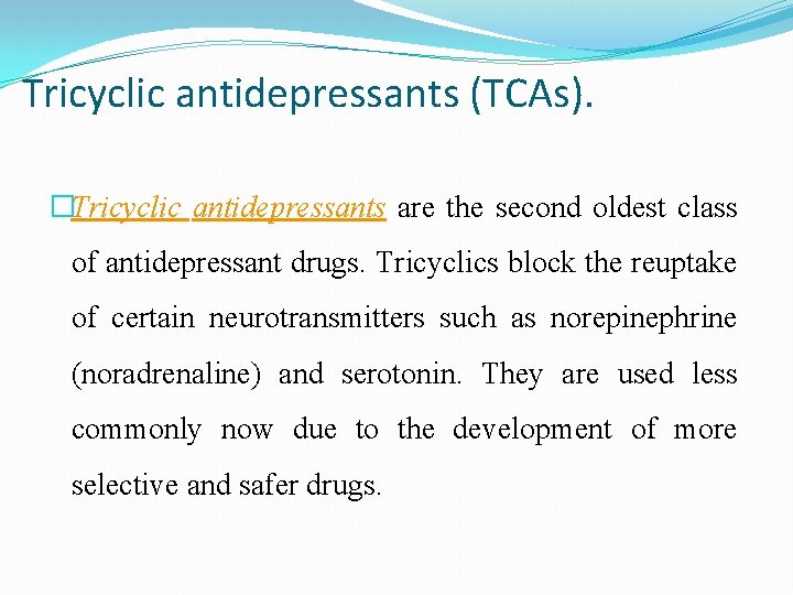 Antidepressant drugs Dr safaa mostafa Out lines Introduction