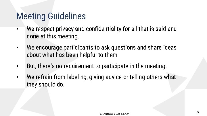 Welcome to Our meeting will begin shortly SMART