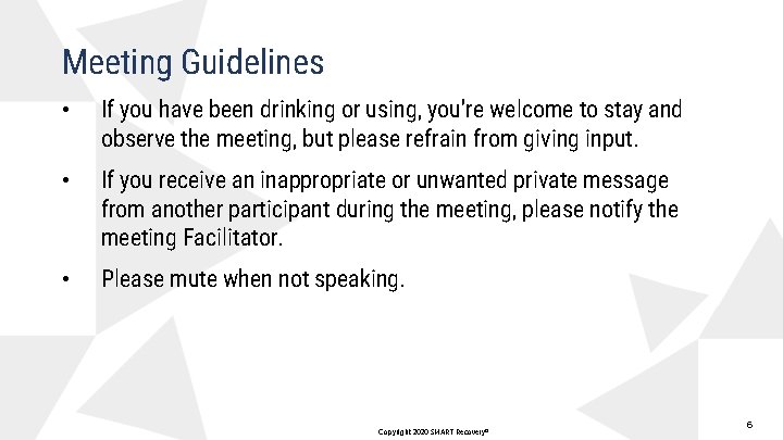 Welcome to Our meeting will begin shortly SMART