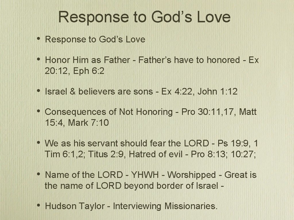 Right Worship of God Lessons from book of