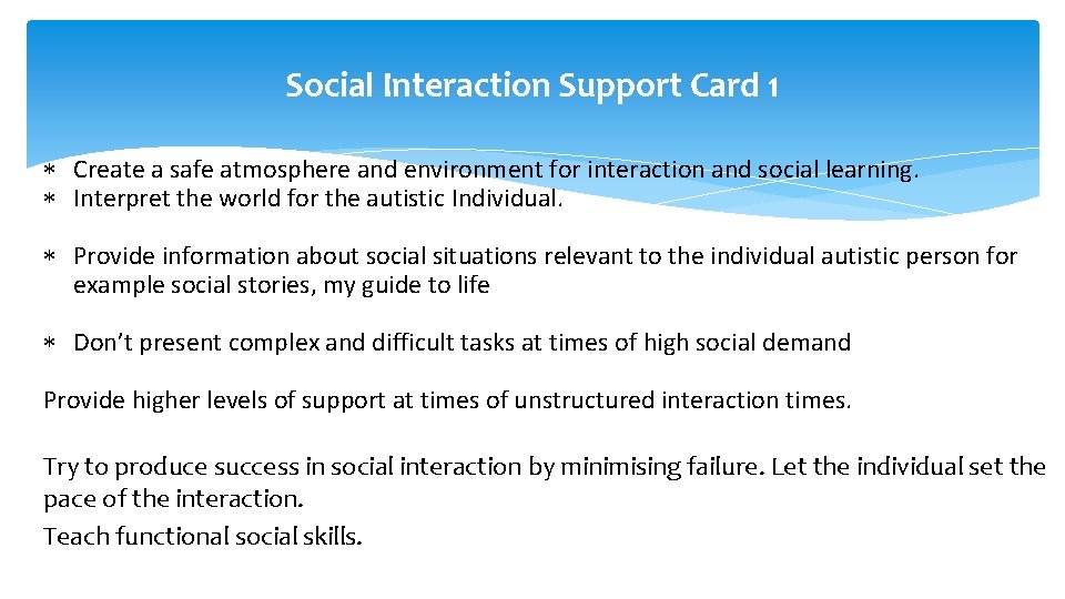 What Works Supporting Adults with Autism and Complex