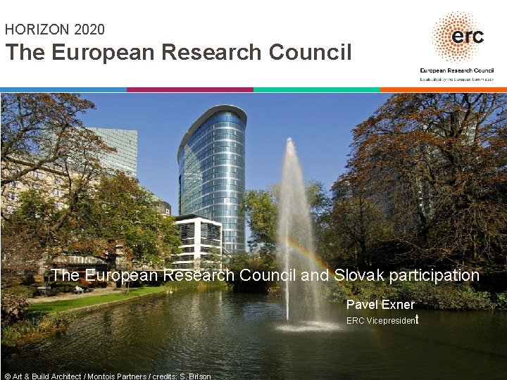 HORIZON 2020 The European Research Council and Slovak
