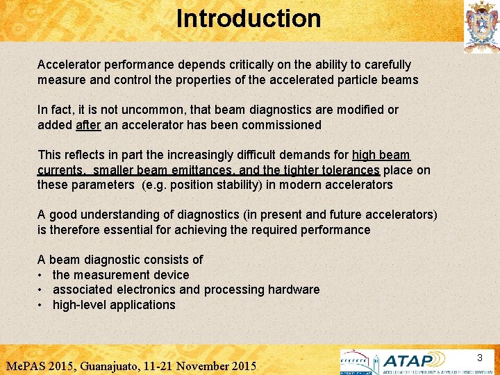 Introduction to Accelerator Diagnostics John Byrd Lawrence Berkeley