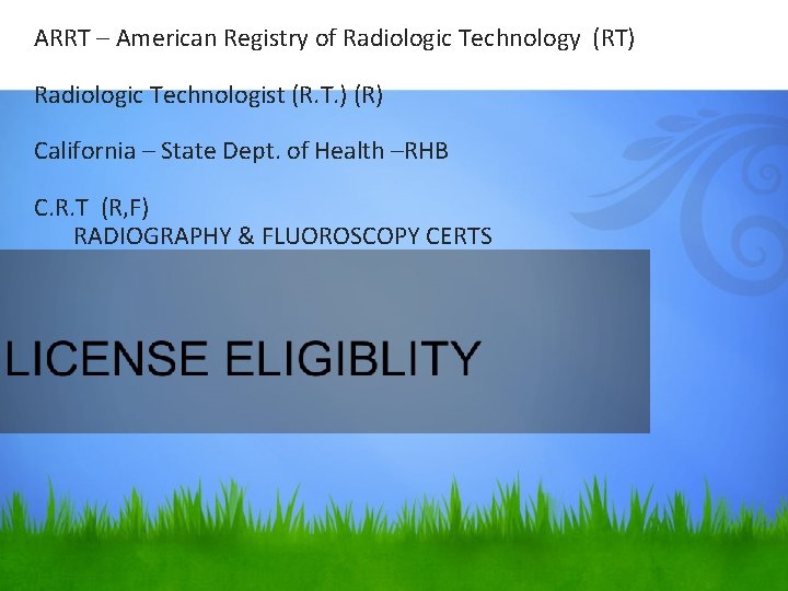 introducing Radiologic Technology A Radiologic Technologist or Radiographer
