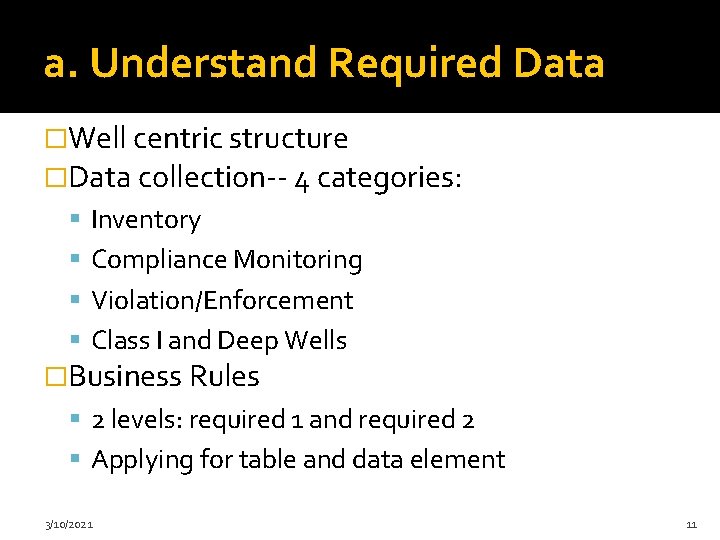 Underground Injection Control UIC Steps to Flow Data