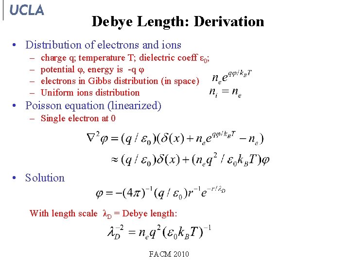 Kinetic Theory for Gases and Plasmas Lecture 2
