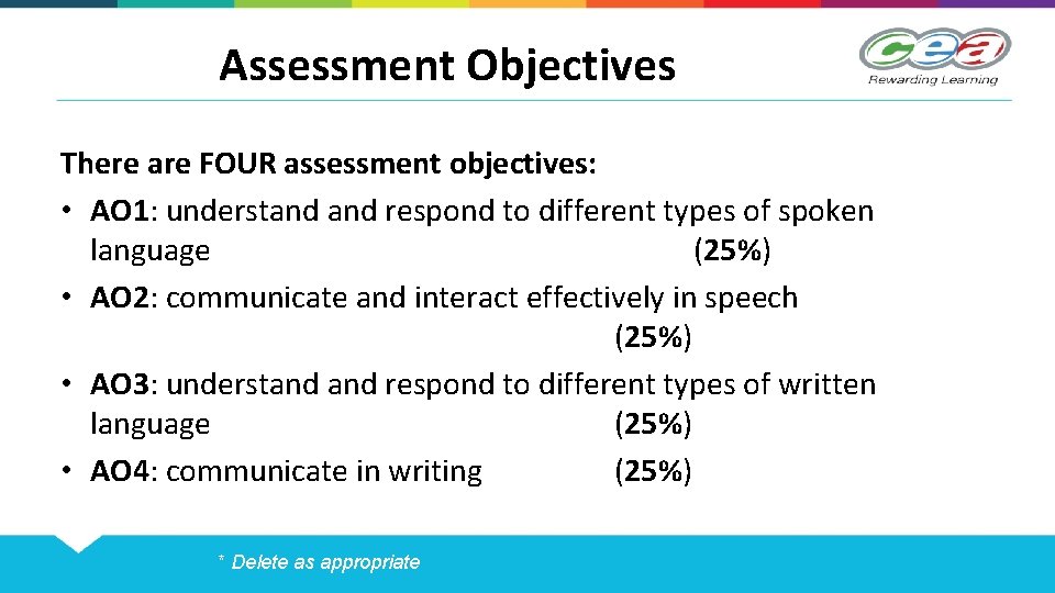 GCSE Spanish Revised First teaching from September 2017