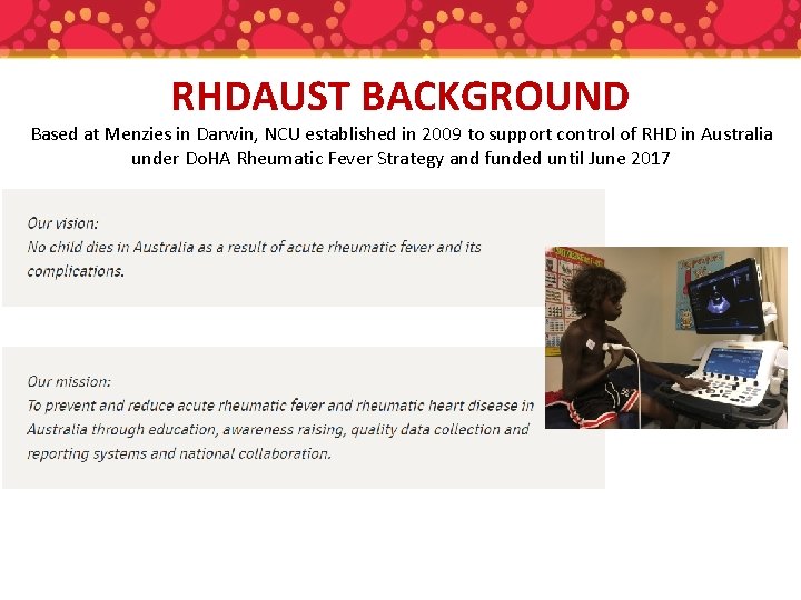 Burden of disease the Australian Rheumatic Fever Strategy