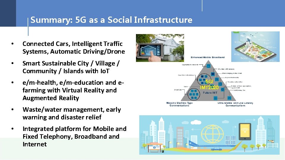 5 G Standards and Issues Bruno Ramos ITU