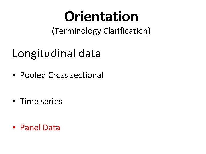 PANEL REGRESSION plm package By Mike Jadoo Purpose