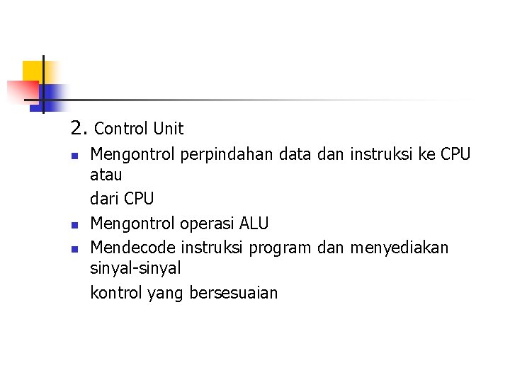CPU CENTRAL PROCESSING UNIT KOMPONEN UTAMA CPU 1