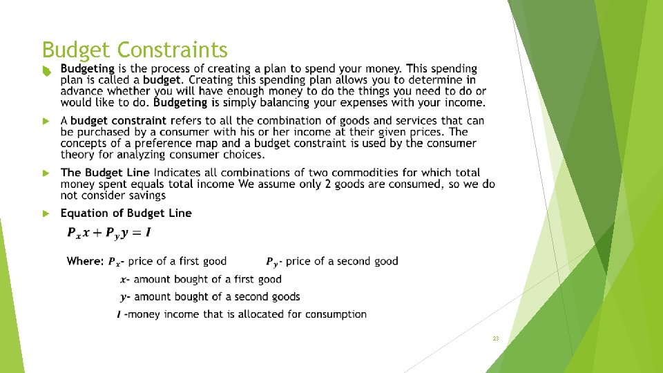 MTH 412 Topic 3 Straight Line and Applications