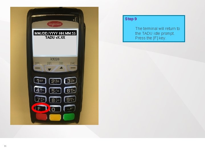 Ingenico ICT 220 Download Instructions IP CONFIDENTIAL ATTENTION