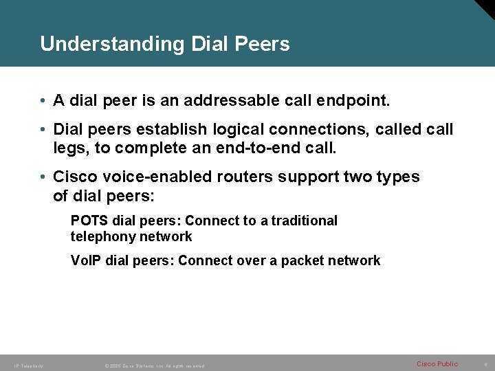 Voice Dial Plans Configuring Voice Interfaces and Dial