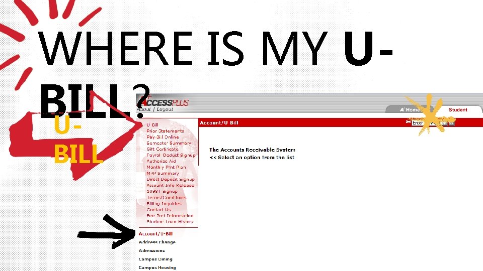 Accounts Receivable Office University Billing and U ACCOUNTS