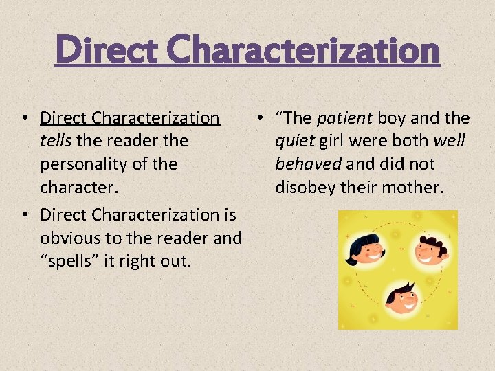 Elements of a Story With thanks to Elements