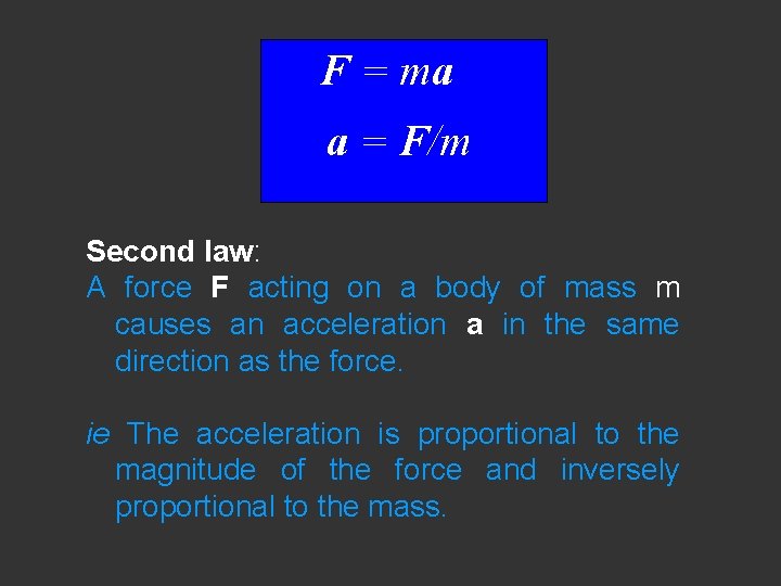 Newton Newtons Laws of Motion describe the way
