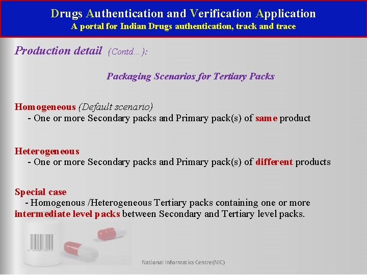 DAVA Drugs Authentication and Verification Application A portal