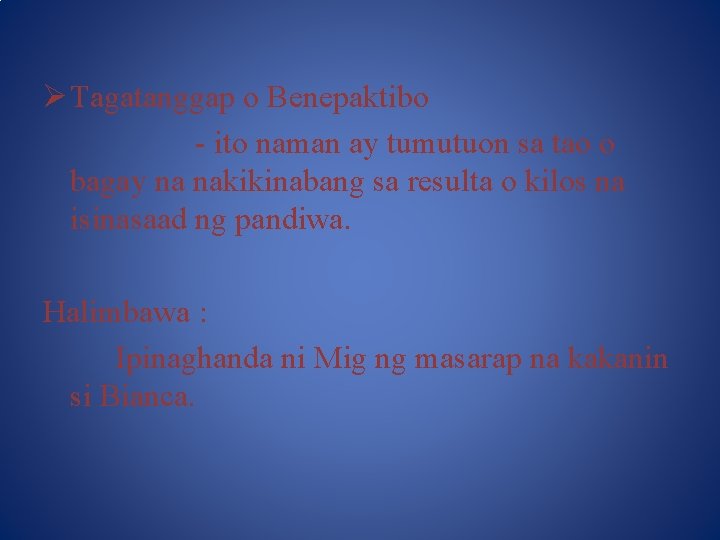 PANDIWA ay bahagi ng pananalita na nagsasaad ng
