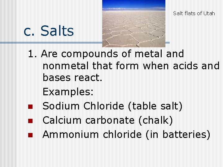 Chapter 5 Properties and Changes of Matter Section
